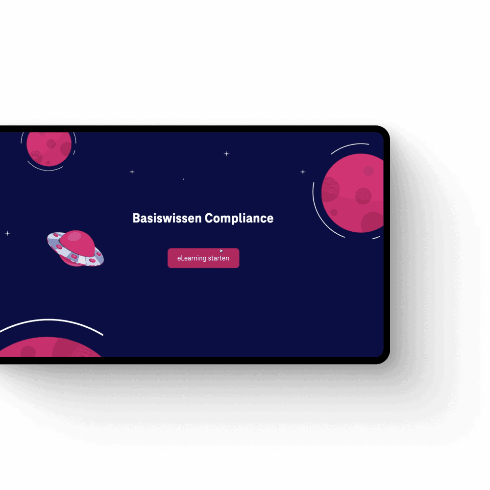 eLearning Beispiel Compliance